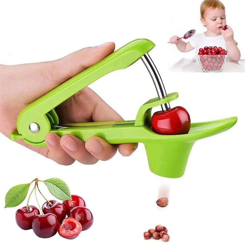 Cherry Stoner Remover with Stainless Steel Rod