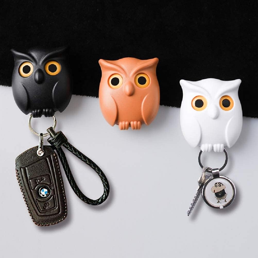 🔥Last Day Promotion! Cute Owl Wall Key Holder
