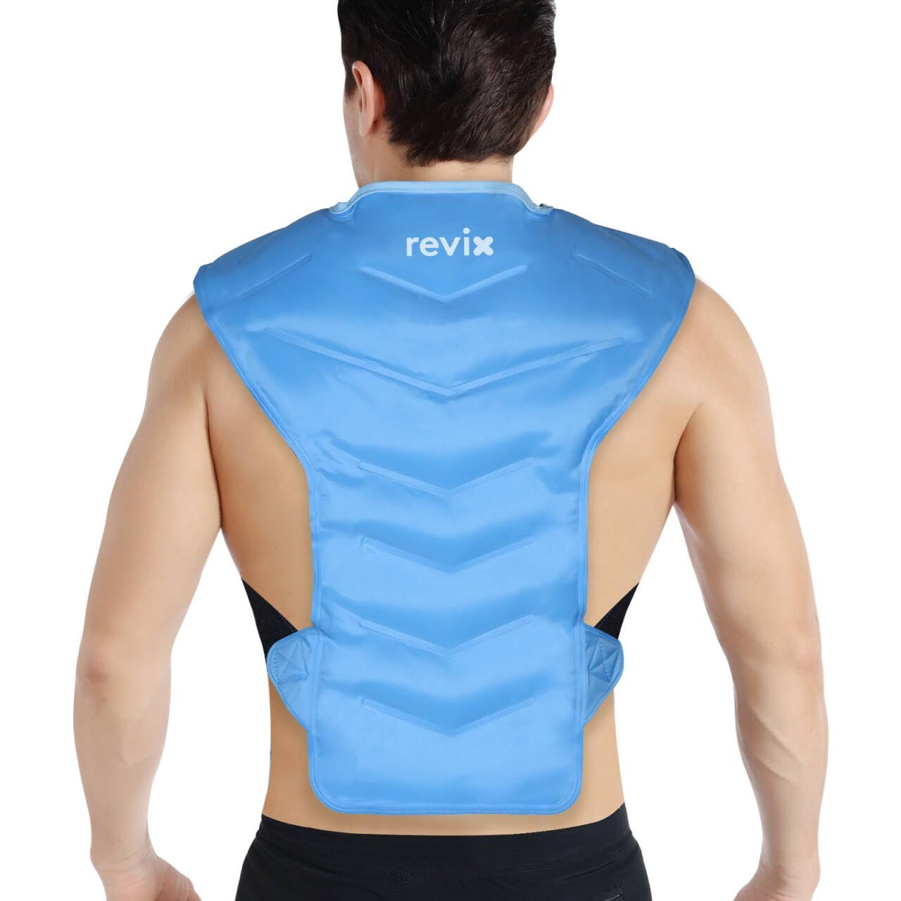 Reusable Large Ice Pack for Shoulder and Back with Straps