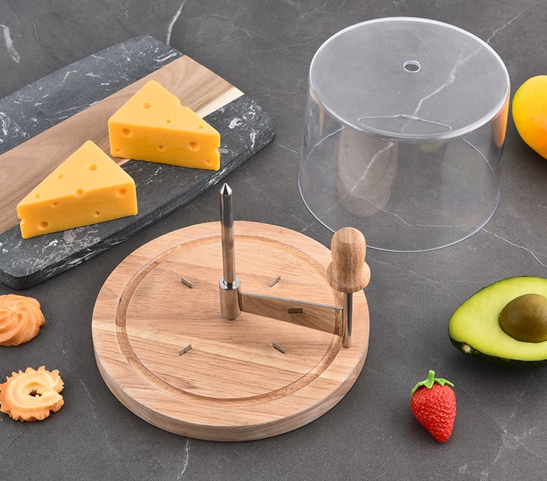 🌸🧀🍷Stainless Steel Cheese Shaver & Girolle Exclusively Made for Tête de ...