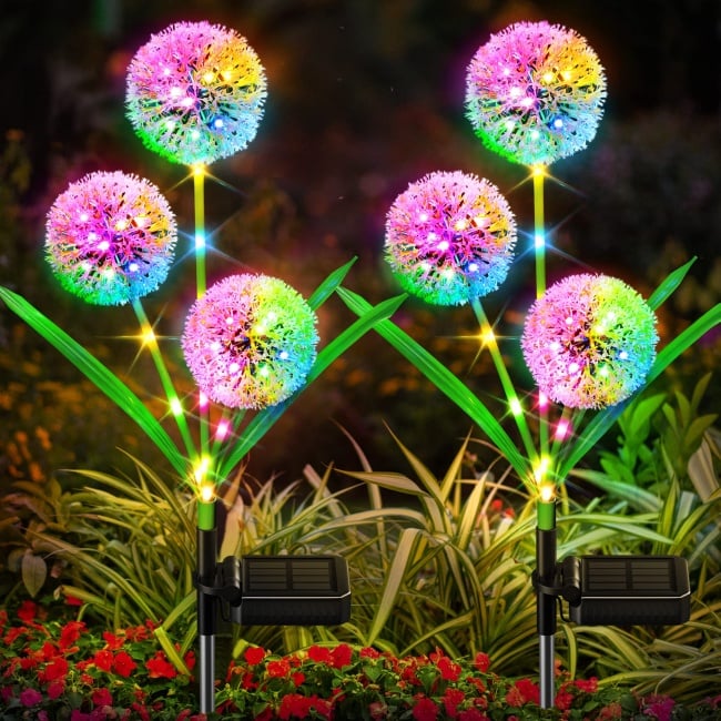 New Version Solar Dandelion Lights