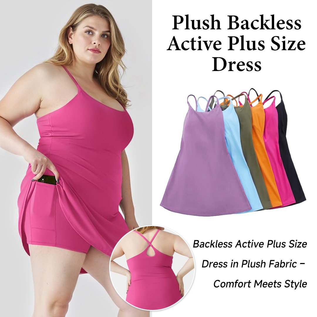 🎁Last Day 49% OFF🔥The Ultimate Tummy Control Backless Active Dress ...