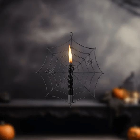 Illuminate Your Home with the Stunning Spider Web Candle Holder ...