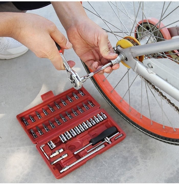 Slim Ratchet Wrench Set – Versatile Repairs Made Easy