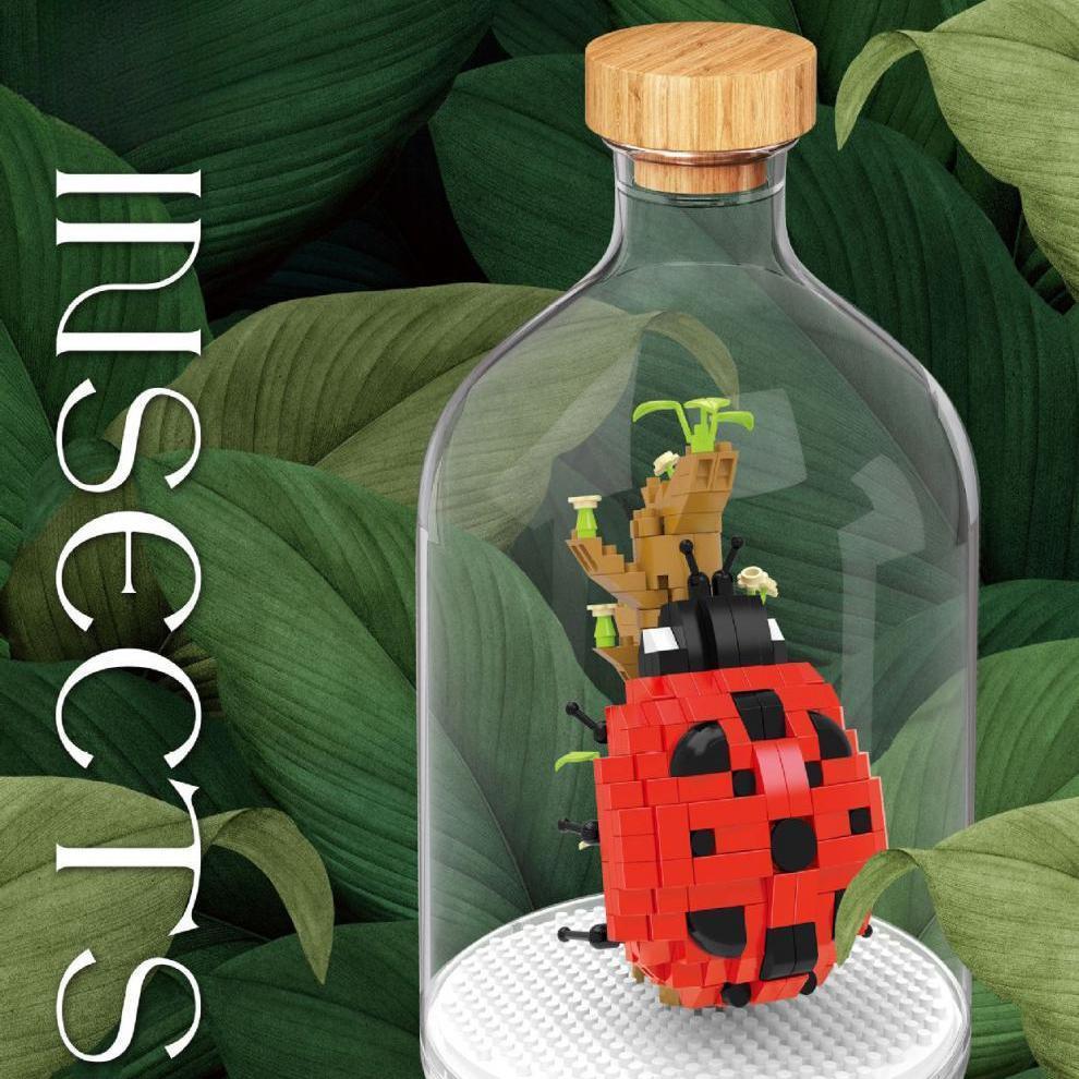 Mini Insect Collection Building Blocks