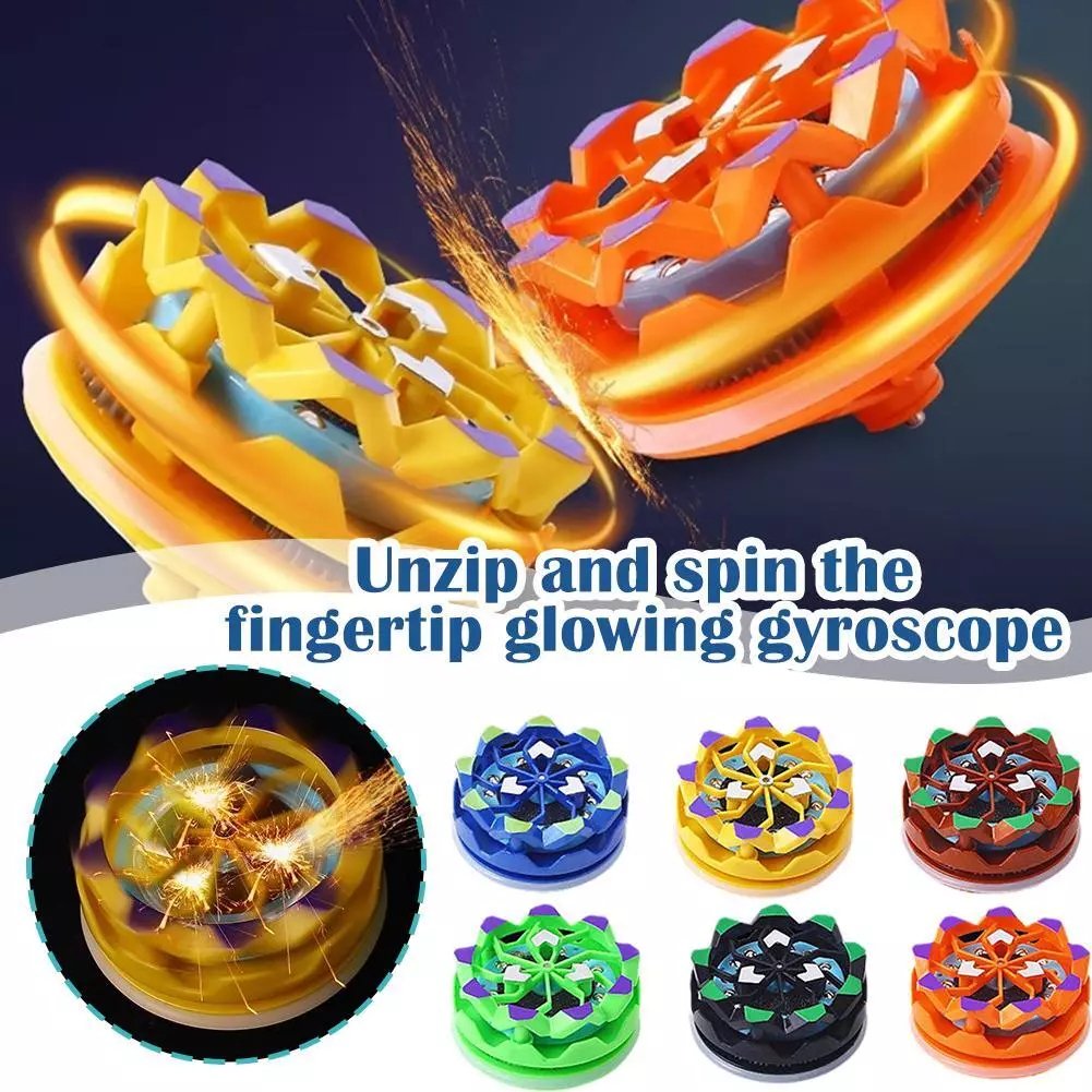 🔥Last Day Promotion!Flash Spinning Gyro Toy